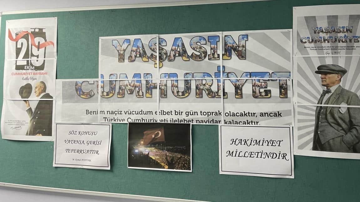 29 EKİM CUMHURİYETİN İLANININ 101. YILI - BAKIRKÖY MESLEKİ EĞİTİM MERKEZİ 29 EKİM CUMHURİYETİN İLANININ 101. YILI - BAKIRKÖY MESLEKİ EĞİTİM MERKEZİ